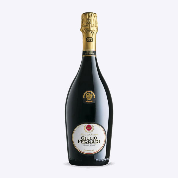 Ferrari Spumante Brut Trento DOC ‘Giulio Riserva del Fondatore’ - Grape ...
